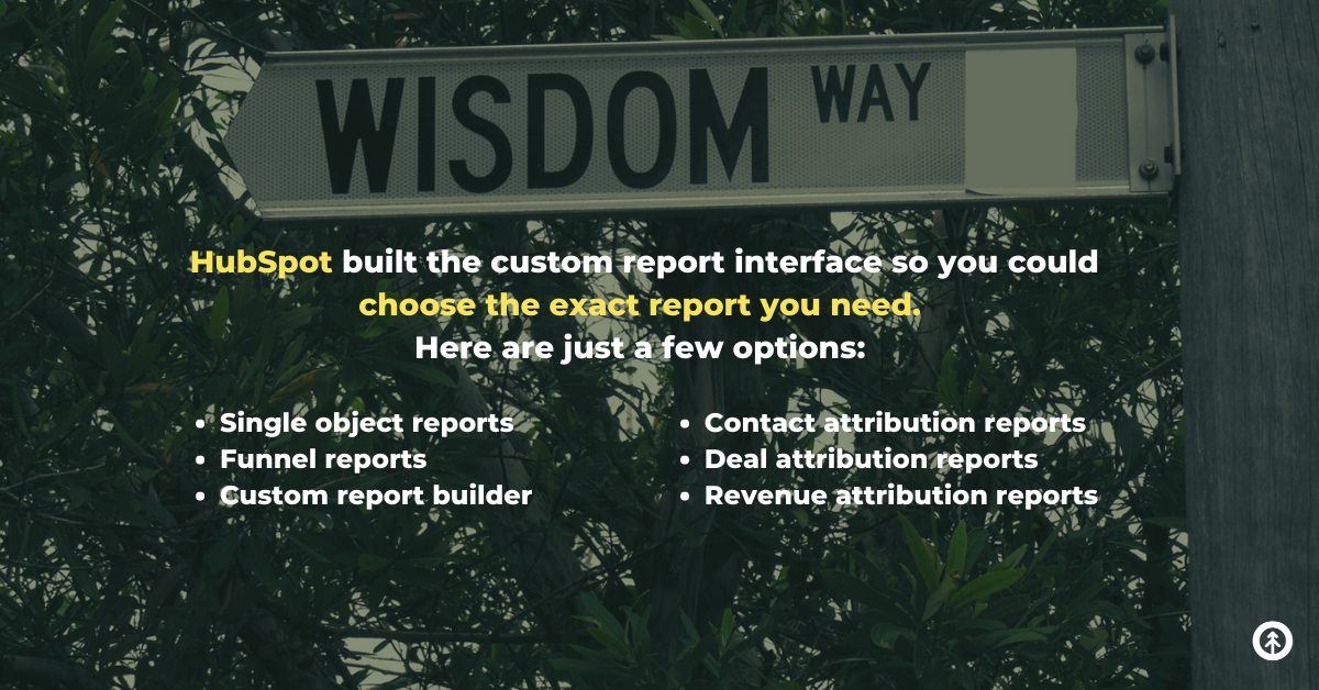 Building Custom Reports in HubSpot