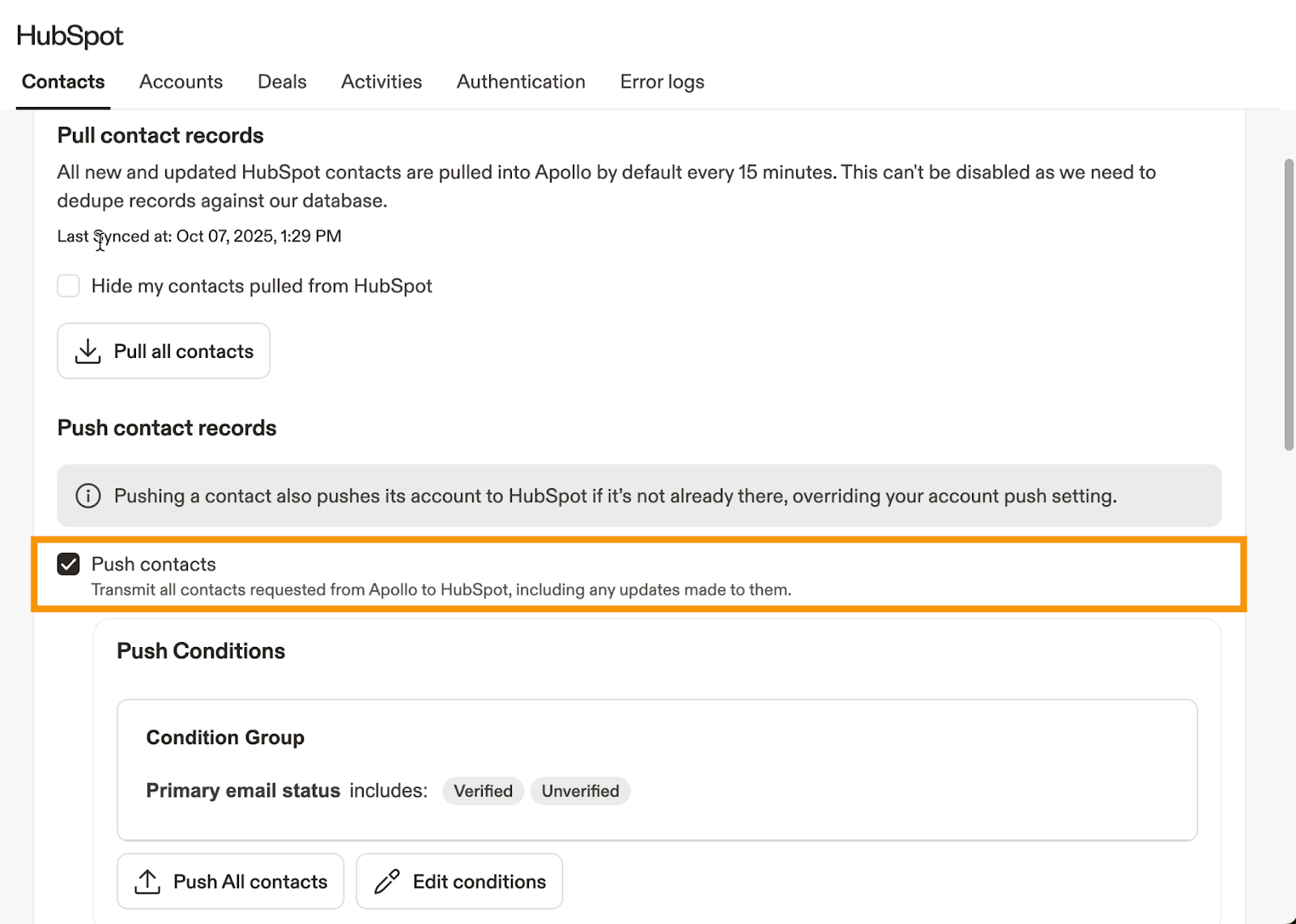 How to Connect Apollo and HubSpot